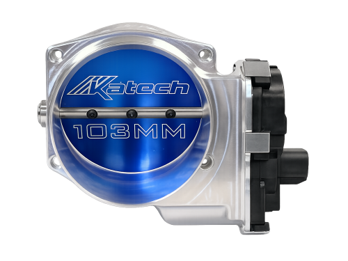 Katech LS 103MM Clear Anodized Billet Aluminum Throttle Body